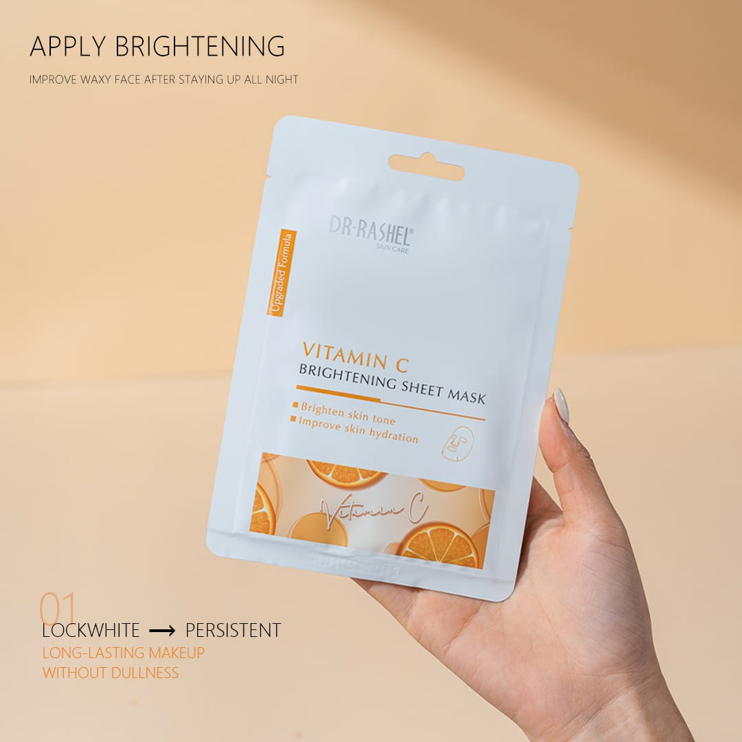 Dr.Rashel Vitamin C Brightening Sheet Mask – Dr-Rashel-Official